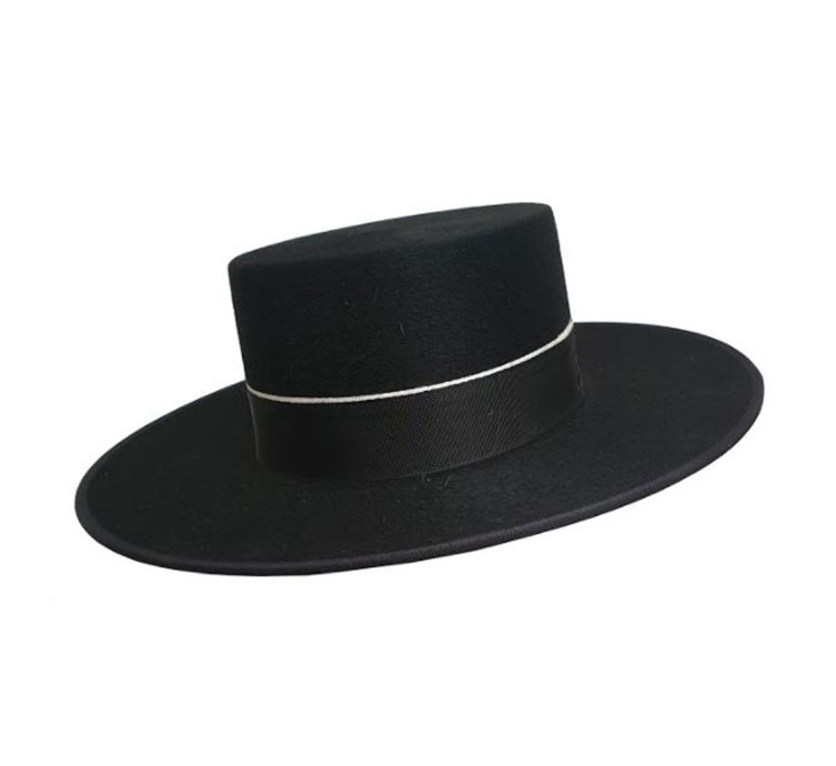 Sevillano Hat 5/E in Rabbit Fur | Flamenco Spain
