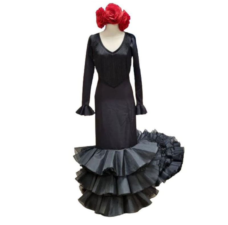 Robe à Traîne Alhambra - Flamenco & Élégance | Flamenco Spain